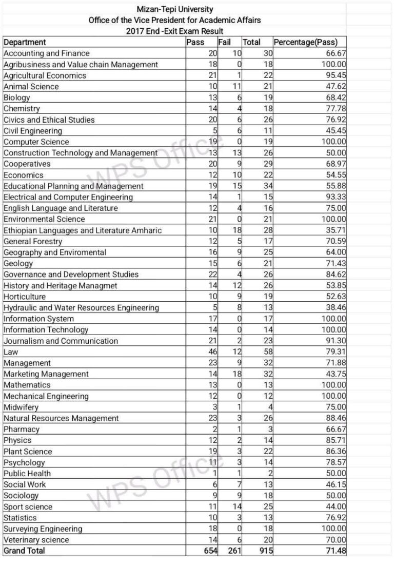 2025 MOE Exit Exam Result 2017-Link የመውጫ ፈተና ውጤት Ethiopia Login ...