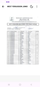 www.web.dherst.gov.pg 2026 PNG Selection List 2026 PNG Grade 9 Grade 10 ...