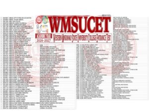Released-WMSU CET Result 2026 Passers List (IRR) WMSU College Entrance ...
